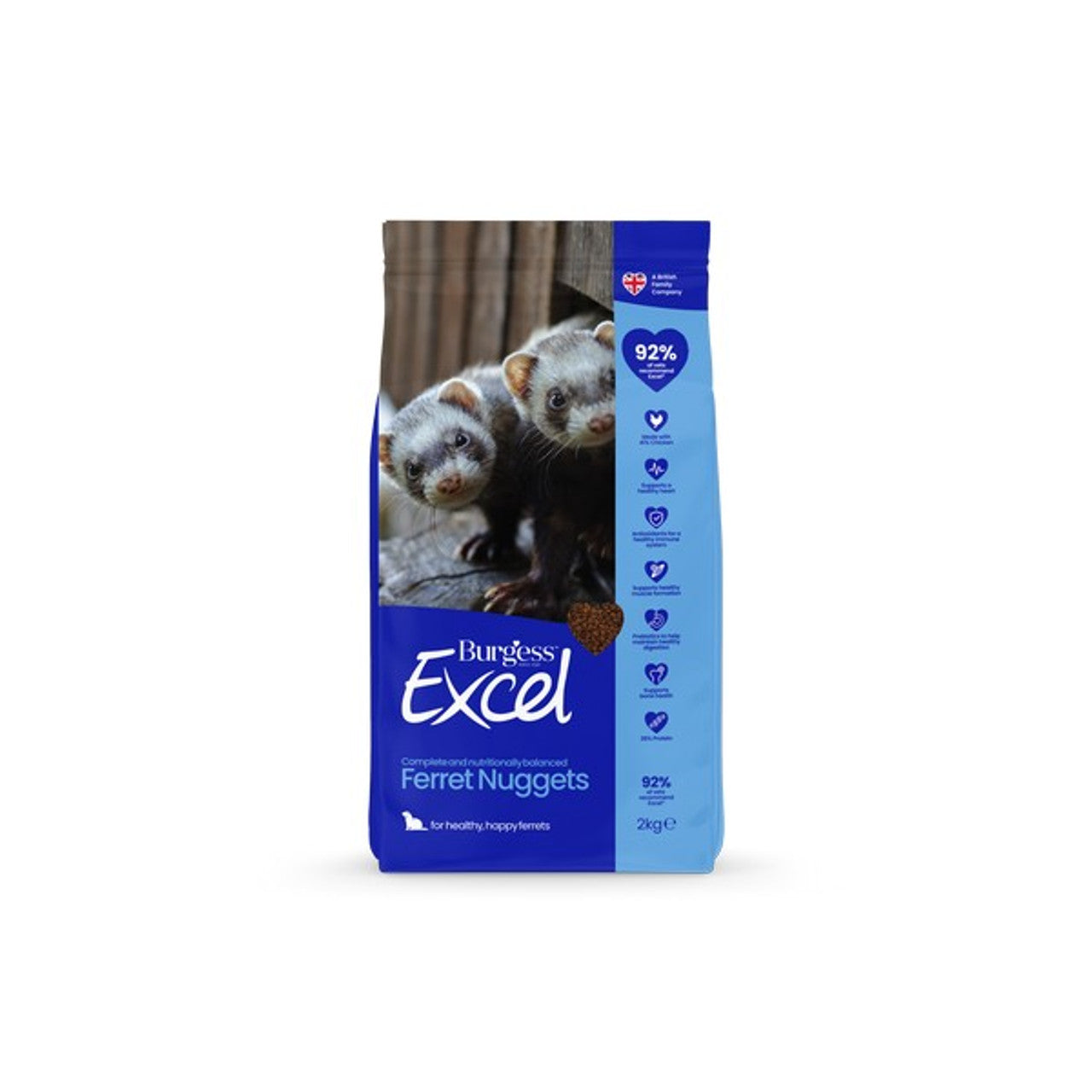 Burgess Excel Ferret Nuggets 2kg – Valentina Valentti Limited